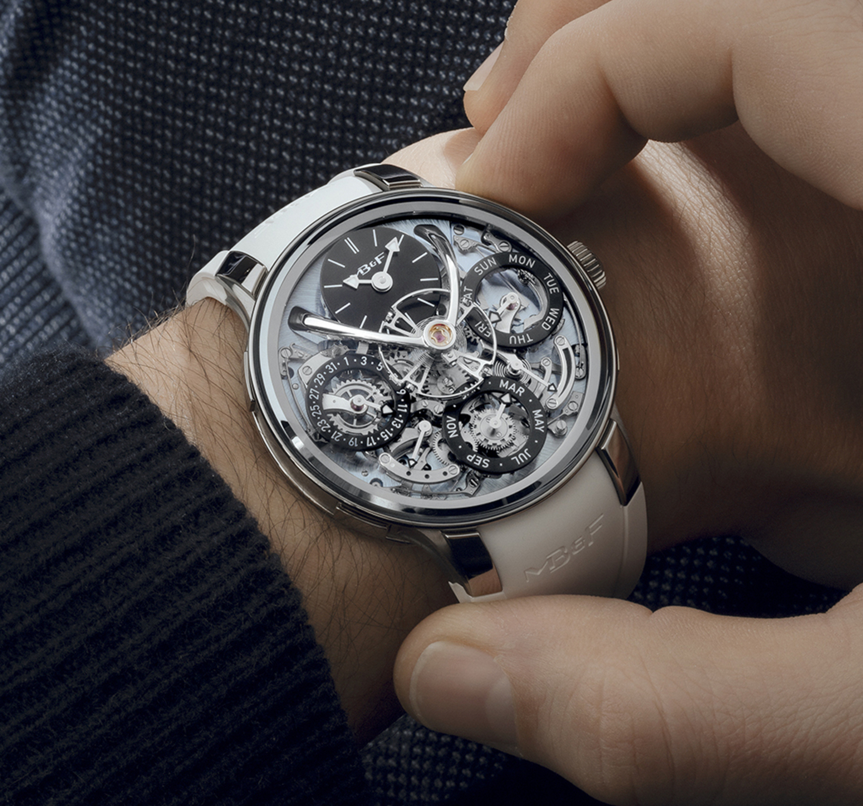 LM Perpetual Evo Titanium - mb&f - gmtitalia.com